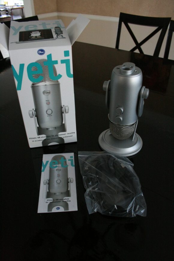 Here is my Blue Yeti USB Microphone Review