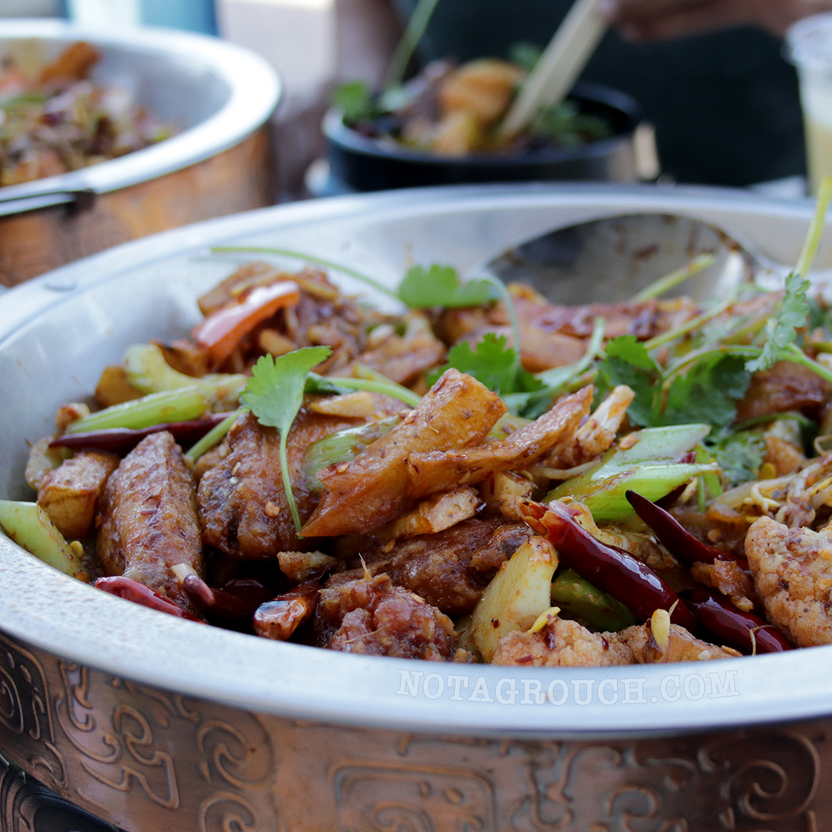 Sichuan Hot Dry Pot in Irvine at Happy Dining for Dot Com Lunch