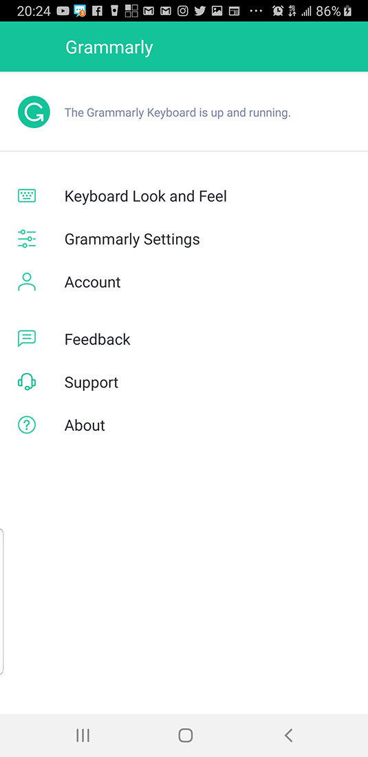 The New Grammarly Keyboard