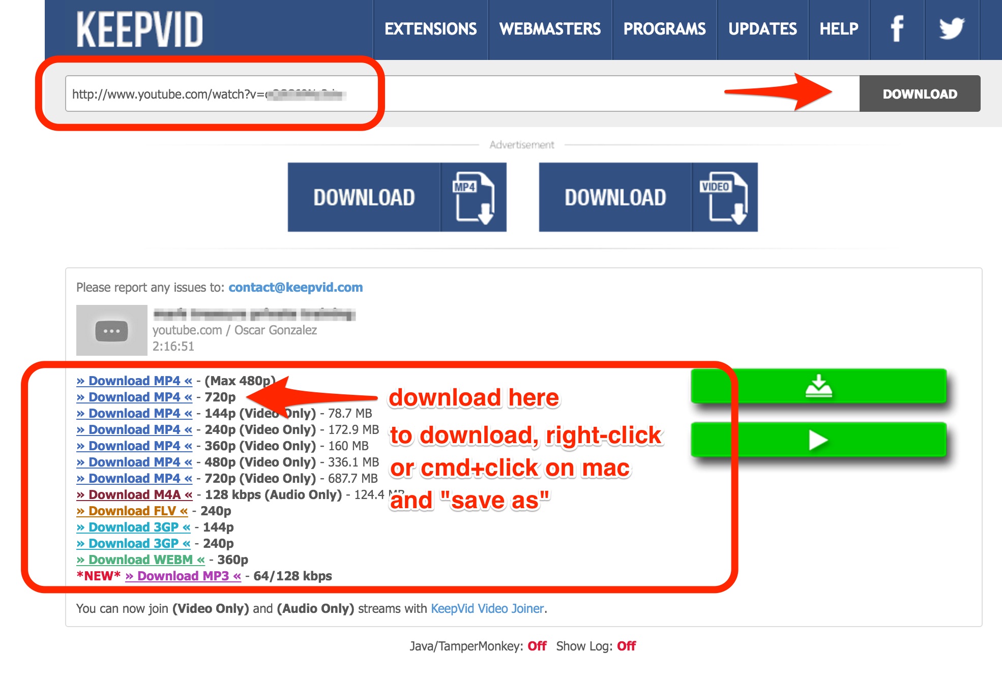 How To Download a Youtube Video
